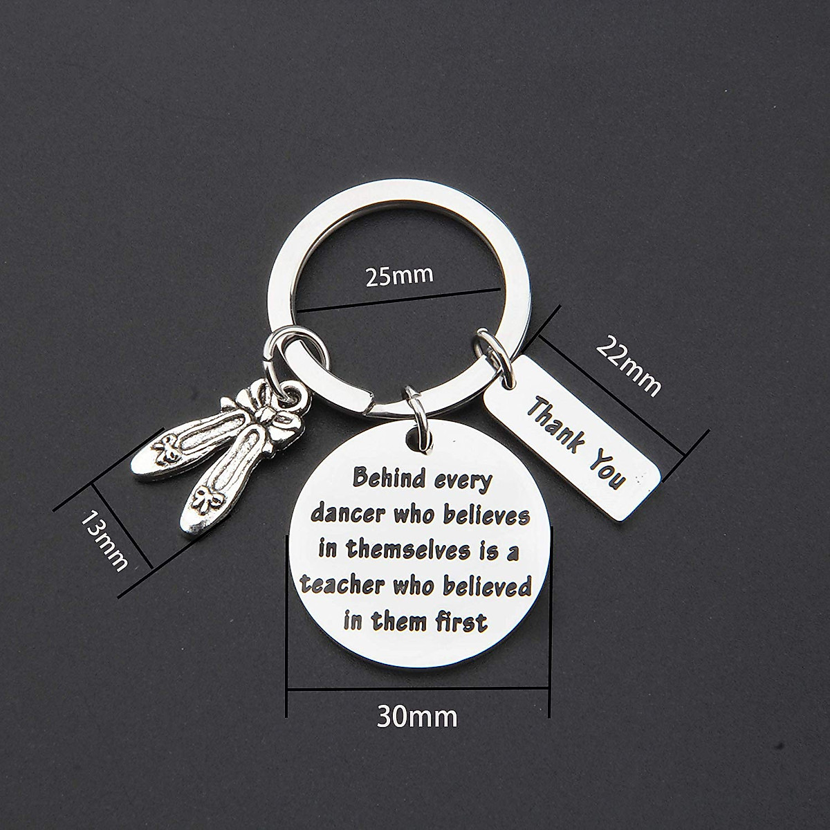 MAOFAED Dance Teacher Gift Cheer Coach Gift Dance Team Gift Dance Teacher Appreciation Gift (Dance Teacher)