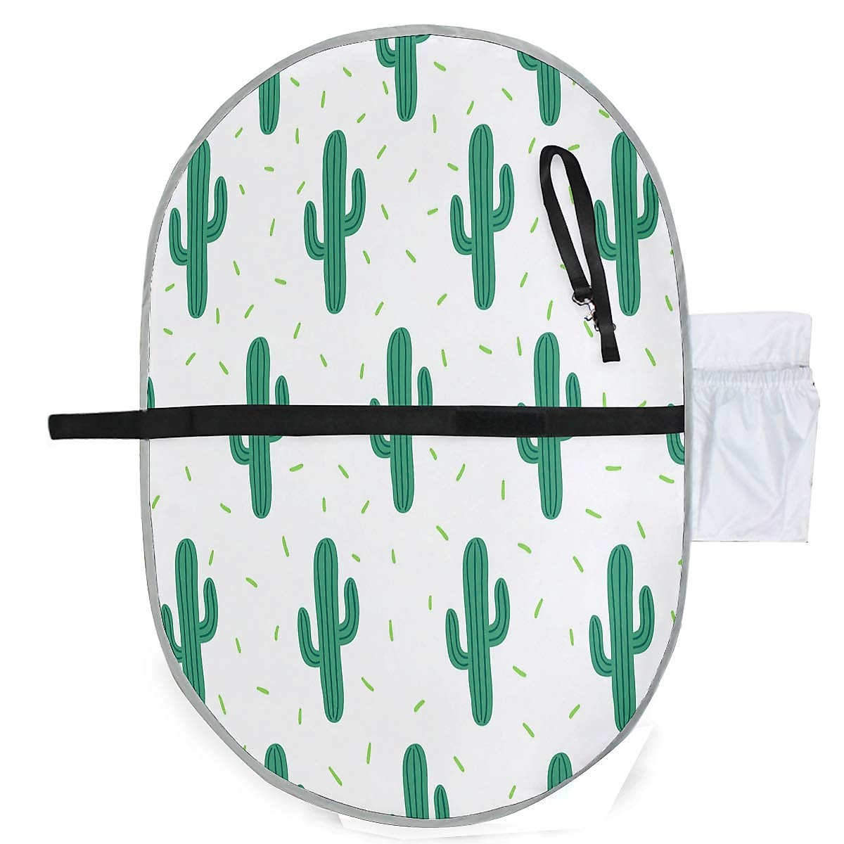 ZZXXB Cactus Succulent Baby Portable Changing Pad Waterproof Diaper Change Mat Large for Infant Quick Change