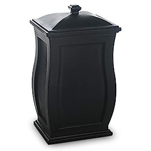 Mayne Mansfield Multi-Purpose Storage Bin - 20in x 20in x 38in - 45 Gallons of Storage Capacity - Polyethylene (5861-B)