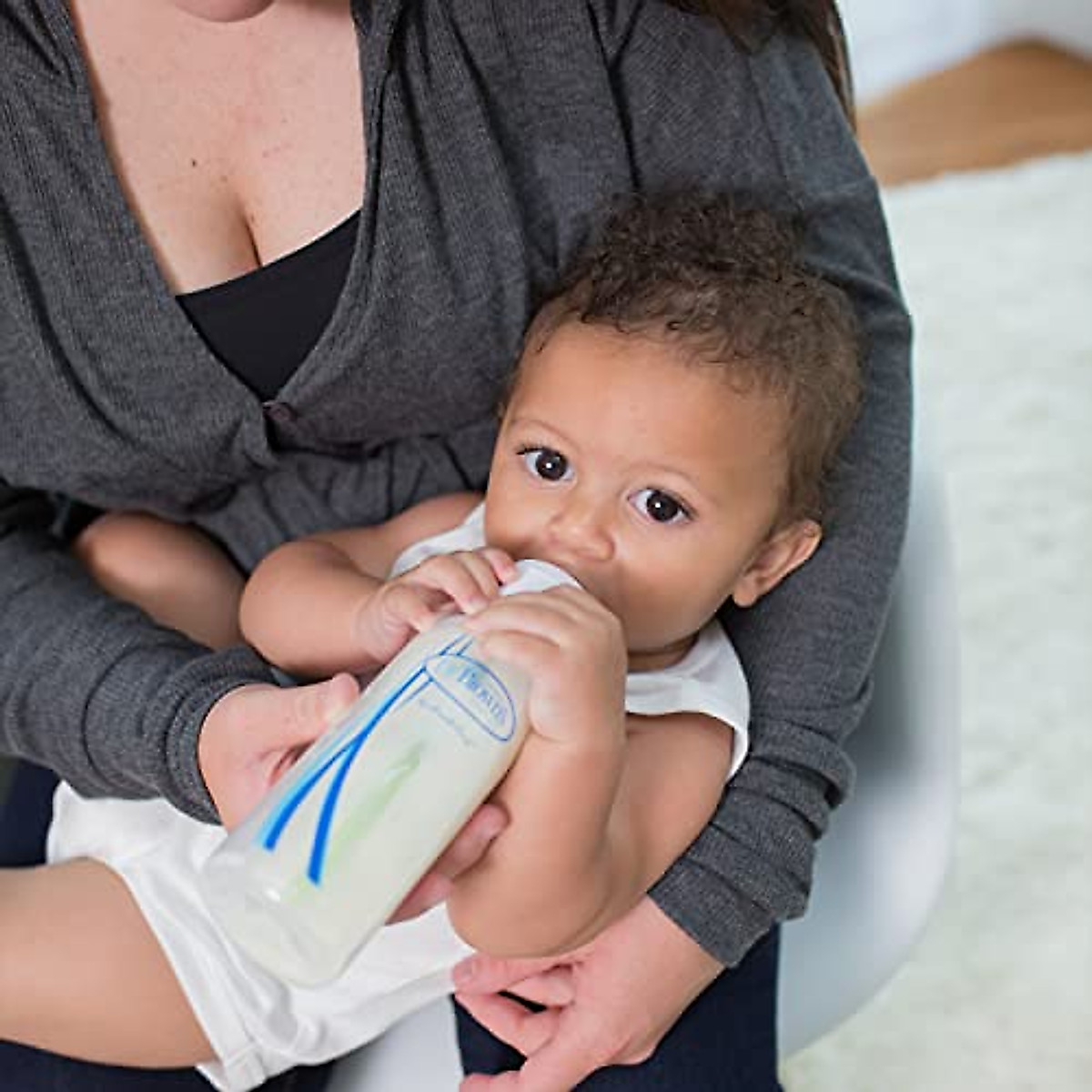 Dr. Brown's Options Plus Baby Bottles, 8 Ounce, 6 Count Plus 2 Bonus Level 2 Nipples and Sippy Spouts