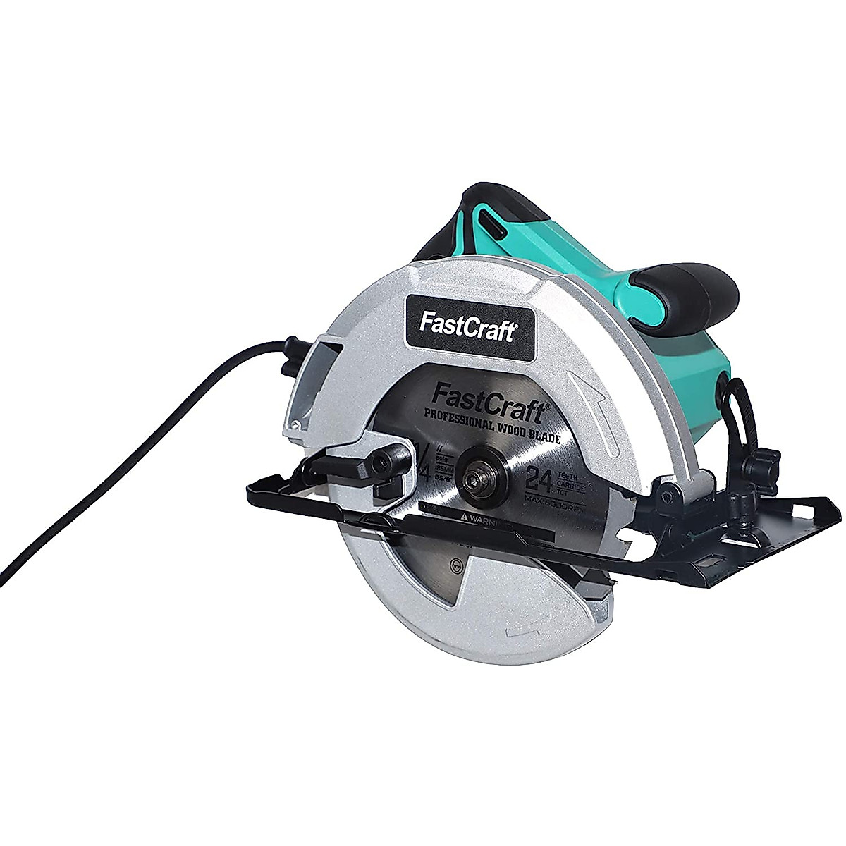 Circular Saw + 3pc 7.25" Blades 21A PEAK GUARANTEED POWER Electric Circular Saw All Industrial & PRO Grade - FastCraft Brand at Costco