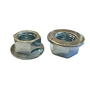 5 M12-1.25 JIS Hex Flange Nut - Small Hex, Class 8 Zinc. JIS B 1190