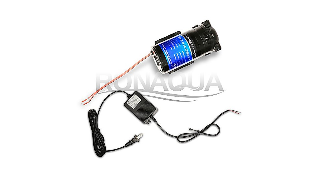 Booster Pump with Transformer Adapter for 50 GPD Reverse Osmosis System ...