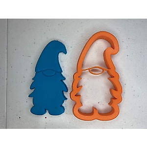 4" Gnome Cookie, Fondant, Clay and PlayDoh Cutter
