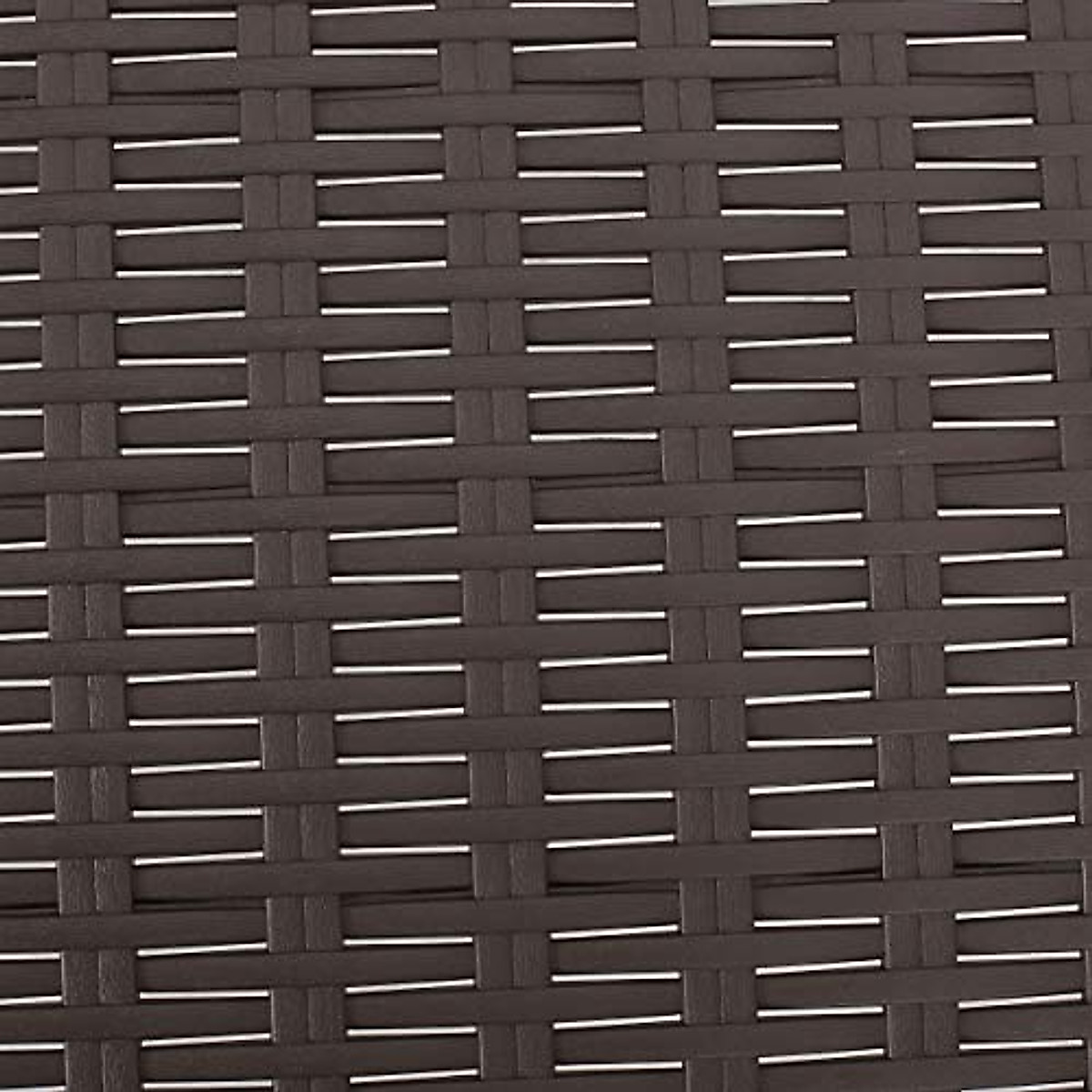 Christopher Knight Home Blanche Outdoor Faux Wicker Chaise Lounges (Set of 2), Dark Brown