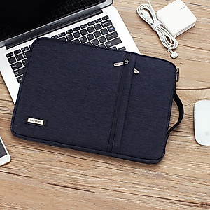 LONMEN 12.5-13 inch Laptop Sleeve Case Water-resistant Handle Bag for MacBook Pro Touch Bar/iPad Pro/Dell Latitude 7290/ASUS ZenBook 13 UX331UN/13.9" HUAWEI MateBook X Pro