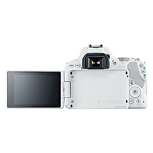 Canon Cameras US 2252C001 EOS Rebel SL2 (WH) EF-S 18-55mm f/4-5.6 STM (BK) Digital SLR Camera Kit, 3", White