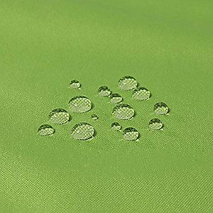 Jneaicn Shade Sail Waterproof Sun Canopy Triangle 6'5''x 6'5''x 6'5'' Shade Sails UV Block for Patio Backyard Lawn Yard in Color Green