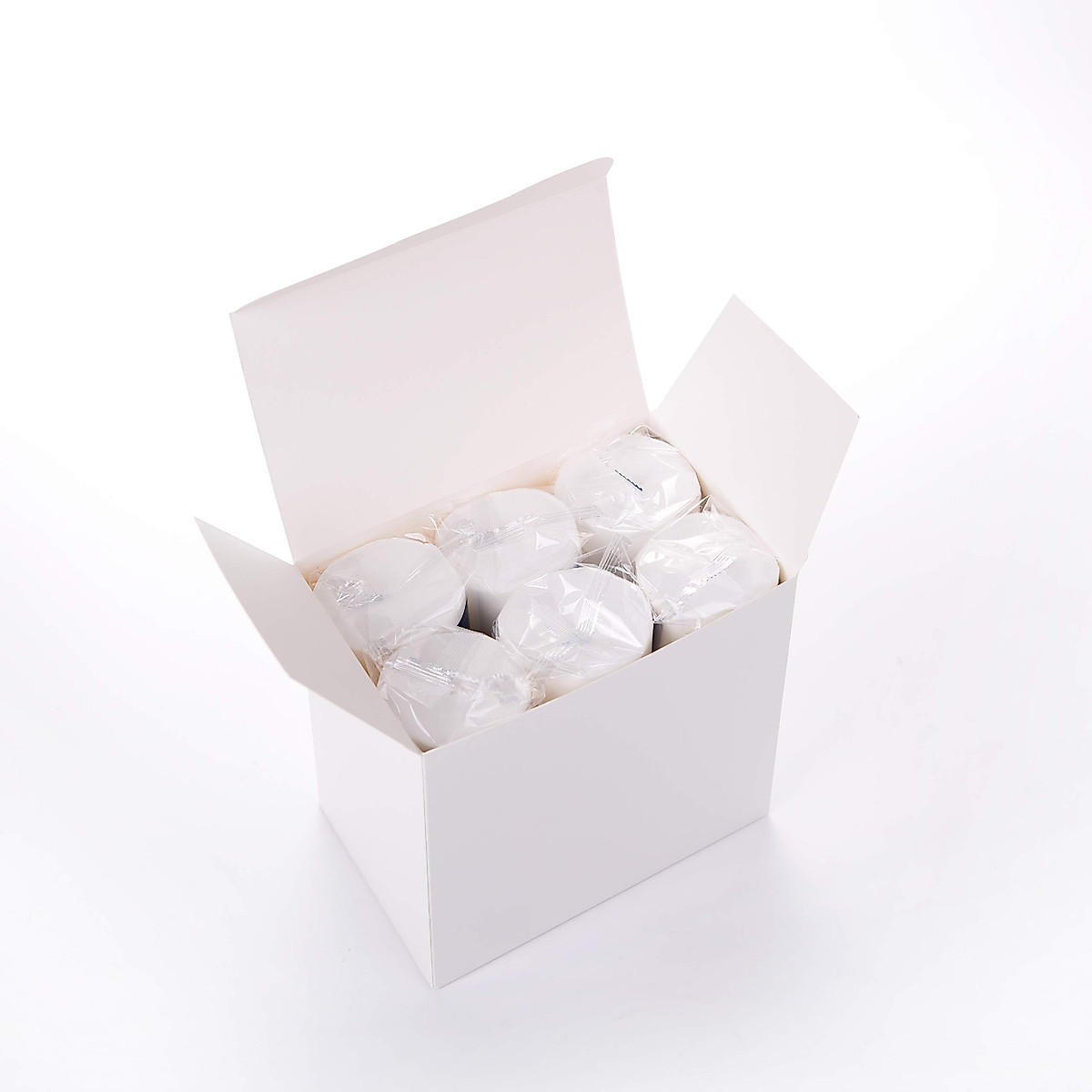 Hopsora Cast Padding 6 Rolls 6" x 8ft 100% Cotton Individual Pack Undercast padding Cast Supplies Wound Care Medical Cotton