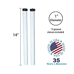 Kidkusion Retractable Driveway Guard, Orange, 25' Driveway Safety; Made in The USA; Outdoor; Visual Barrier; Adjustable