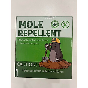24pack Mole Repellent, Mouse Repellent, Groundhog Repellent, Gopher Repellent, Vole Repellent for Lawn Garden Yard Outdoor, Armadillo Repellent, Mole Deterrent