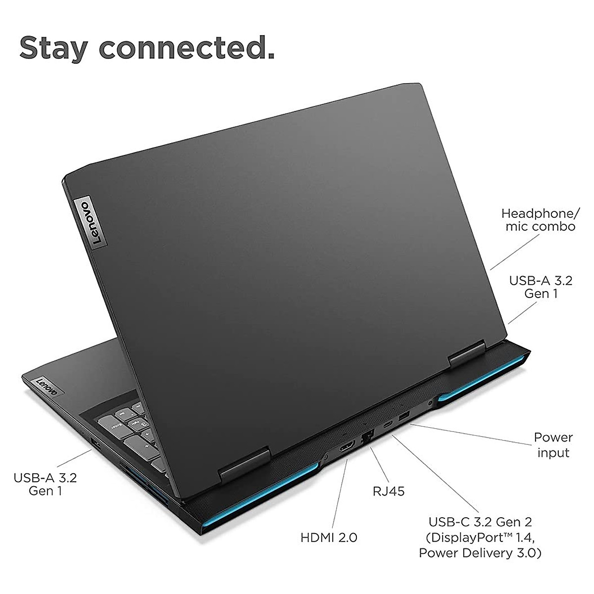 Lenovo IdeaPad Gaming 3 Laptop, 15.6" FHD IPS 120Hz, AMD 6-Core Ryzen 5 6600H(Beat i9-10980HK), GeForce RTX 3050, 64GB DDR5 RAM, 1TB NVMe SSD, WiFi 6, Backlit Keyboard, PDG HDMI, Win 11, Black