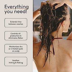 Jupiter, Physician-Formulated Scalp Balancing Conditioner for Dry, Itchy, Oily, Flaky Scalp, Sulfate-Free, Natural Fragrance, Vegan, Color-Safe, & Paraben-Free Conditioner for Women & Men