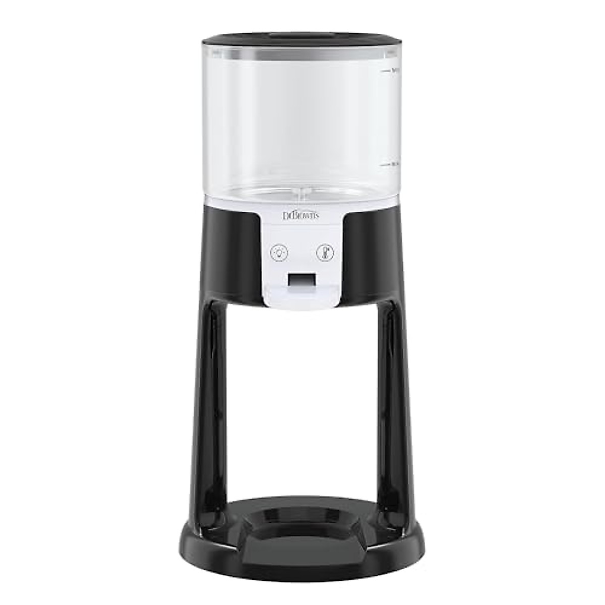 Dr. Brown's Insta-Prep Warm Water Dispenser to Instantly Prepare Baby’s Formula Bottle,Large Capacity Glass Tank with 3 Temperature Settings,Black