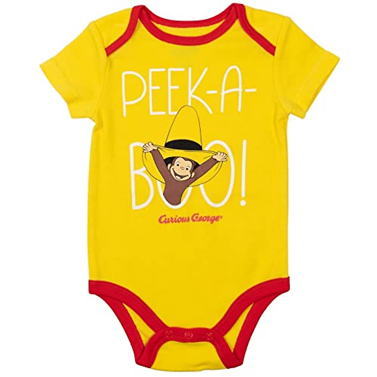 Curious George Welcome to the Universe Baby Baby Bodysuit (Pack of 2)