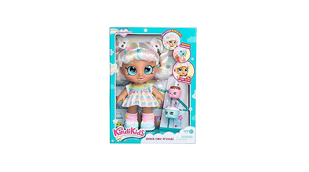 Kindi Kids Marsha Mello Doll: Interactive Snack Time Fun!