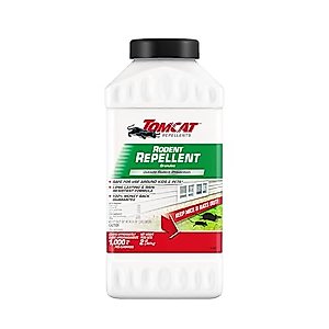 Tomcat Repellents Rodent Repellent Granules, For Outdoor Mouse and Rat Prevention, 2 lb.