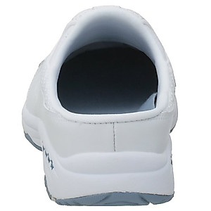 Easy Spirit womens Traveltime Mule, White 130, 7 US