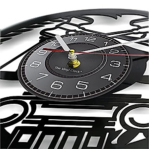 Vinyl Record Silent Watch Lawyer Office Decor 12 inches (30 cm)