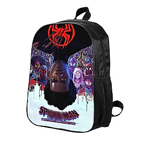 Ziusuol Surper Hero Backpack 17 Inch Anime Backpack Elementary Middle School Laptop Backpack Cartoon Bookbag (Anime A)