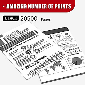 1Pack 041H Toner Cartridge Black (20,500 Pages) - Compatible 041H Toner Cartridge Replacement for Canon 041H Toner Cartridge imageCLASS LBP312dn BP312X MF525dw Printer, 041H Black Sold by ONWARD