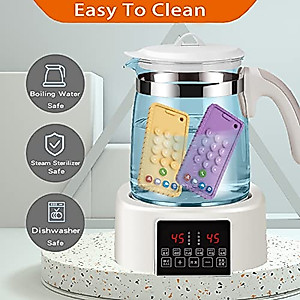 Whisary Mobile Phone Shape Teething Toys，Silicone Baby Teether Toys with Pacifier Clip for Babies 0-3 Months 3-6 Months,Baby Chew Toys Sensory Toys for Babies 6-18 Months Pack 1 (SJ-Purple)