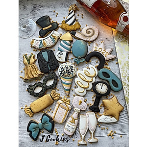 LILIAO Party Mask Cookie Cutter - 4.3 x 2.2 inches - Birthday Biscuit Fondant Sandwich Bread Mold Cutters - Stainless Steel - by Janka