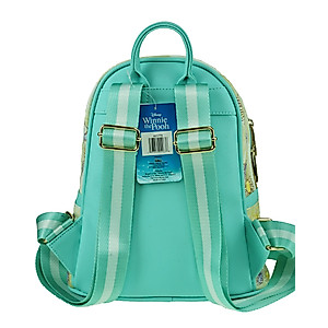 KBNL Winnie The Pooh 11 inches Faux Leather Mini Backpack - A21773, Multicoloured, Medium