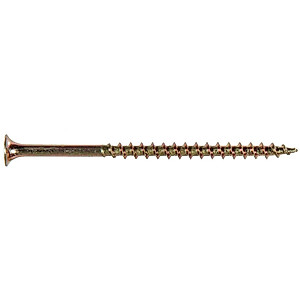 The Hillman Group 47675 8-Inch x 3-Inch All Purpose Wood Screw with Phillips Drive, 1-Pound , Yellow
