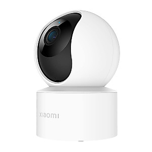 Xiaomi Smart Camera C200, 360° Vision, AI Human Detection, Clear and Crisp Video, Enhanced Night Vision, Full Encryption for Privacy Protection, Smart Voice Control, Fast Forward Playback Speed, White