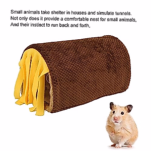 Multi-functional Small Animal Cage with Tunnel House Bed & Playpen for Guinea Pig Hamster Rat Chinchilla Flying Squirrel – Easy to Assemble & Portable Pet Habitat for Indoor & Outdoor Use