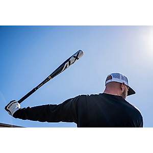 Easton Alpha ALX 2022 BBCOR 1 Piece Aluminum Baseball Bat -3, 32", Black/Gray