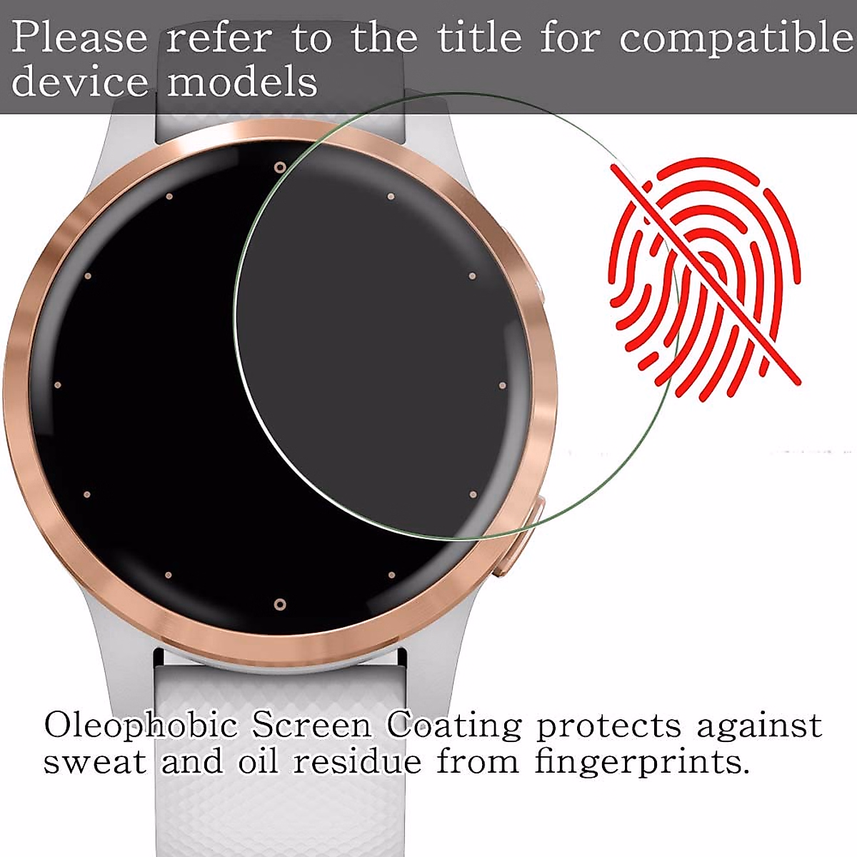 [3 Pack] Puccy Tempered Glass Screen Protector Compatible with Seiko 5 Sports SBSA038 Film Protectors Anti Scratch Bubble Free for Smartwatch