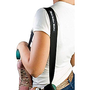 Roller Skate Leash - Transport Strap for Skates (Black)