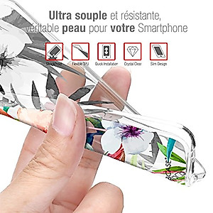 Ultra-Slim Case for 5.8 Inch Apple iPhone Xs/X Black Cat Design White