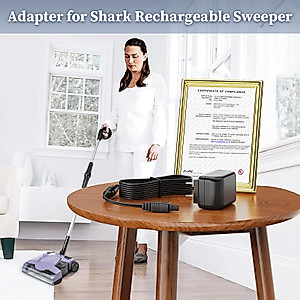 DONYOIE Charger for Shark V2945Z V2950 XA2950 Floor Carpet Sweeper Power Cord Replacement P/N for YLS0041-T110025 Vacuum AC DC Adapter UL Listed Adaptor Supply