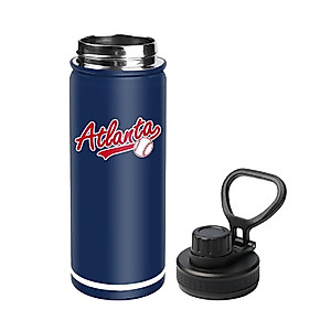 ANTKING Atlanta Tumbler Travel Mug Coffee Cup Custom Name Number for Men Women Youth Gifts