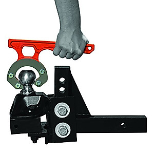 Lmd Products HG712 Hitchgrip Ball Mount Carrier , Red , Standard , Orange