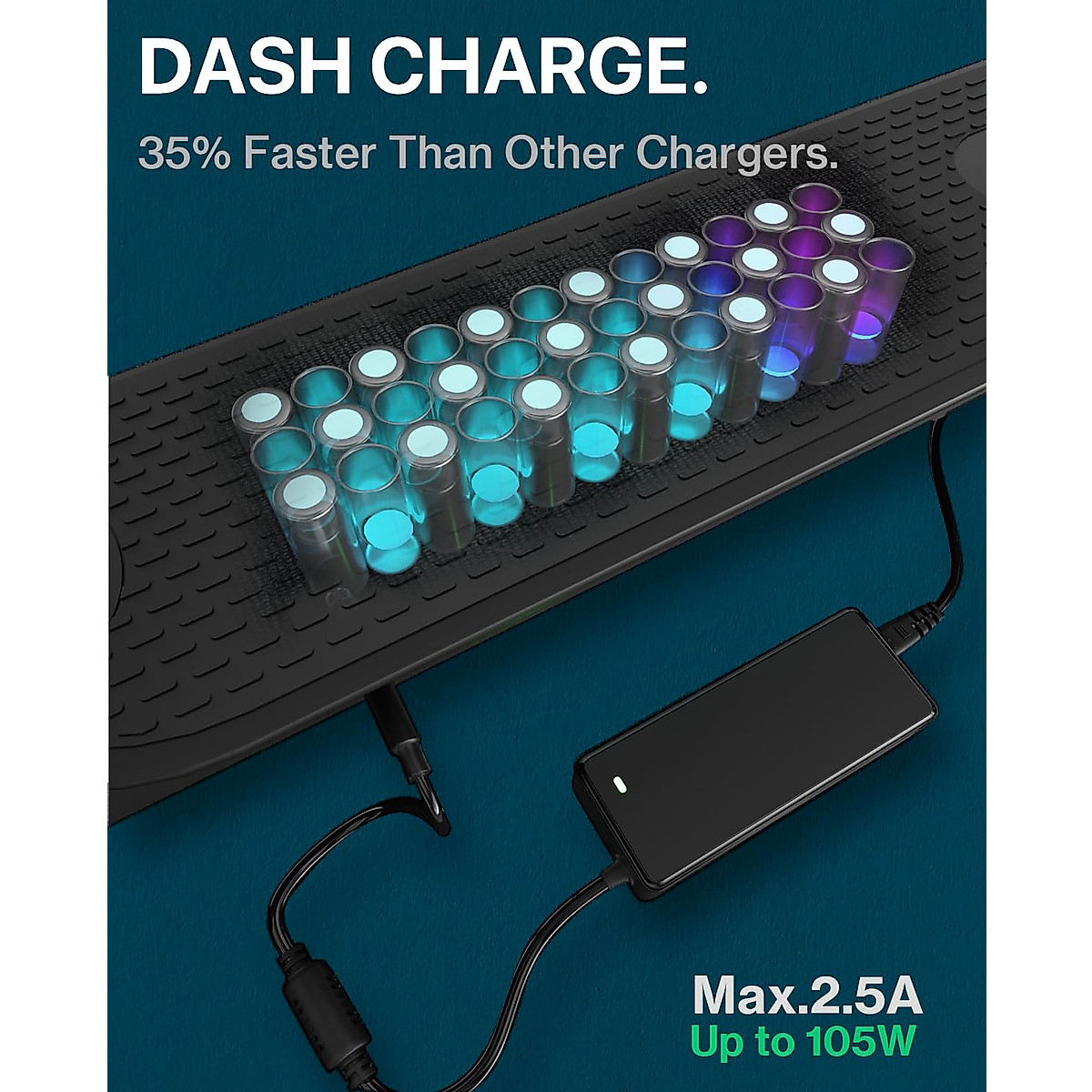 42V/36V 2A Power Charger Adapter Compatible with Segway Ninebot by G30LP F40 E45 E25 E22 ES2 ES4, Hiboy S2R, YADEA KS5 Pro KS1 KS3,OKAI Neon/Neon Lite, Bird, Lime for 36V Li-ion Battery UL Listed