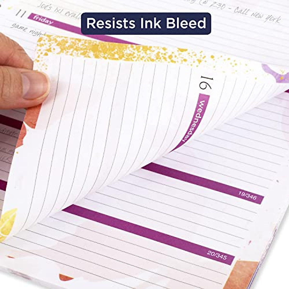 AT-A-GLANCE 2023 Weekly & Monthly Planner, 8-1/2" x 11", Large, Recycled, Watercolors (791-905G)