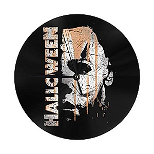 Michael Myers Halloween 9.8 Inch Modern Wall Clock Silent Non Ticking Decorative Wall Easy Read Clock Home/Office/Classroom Clock