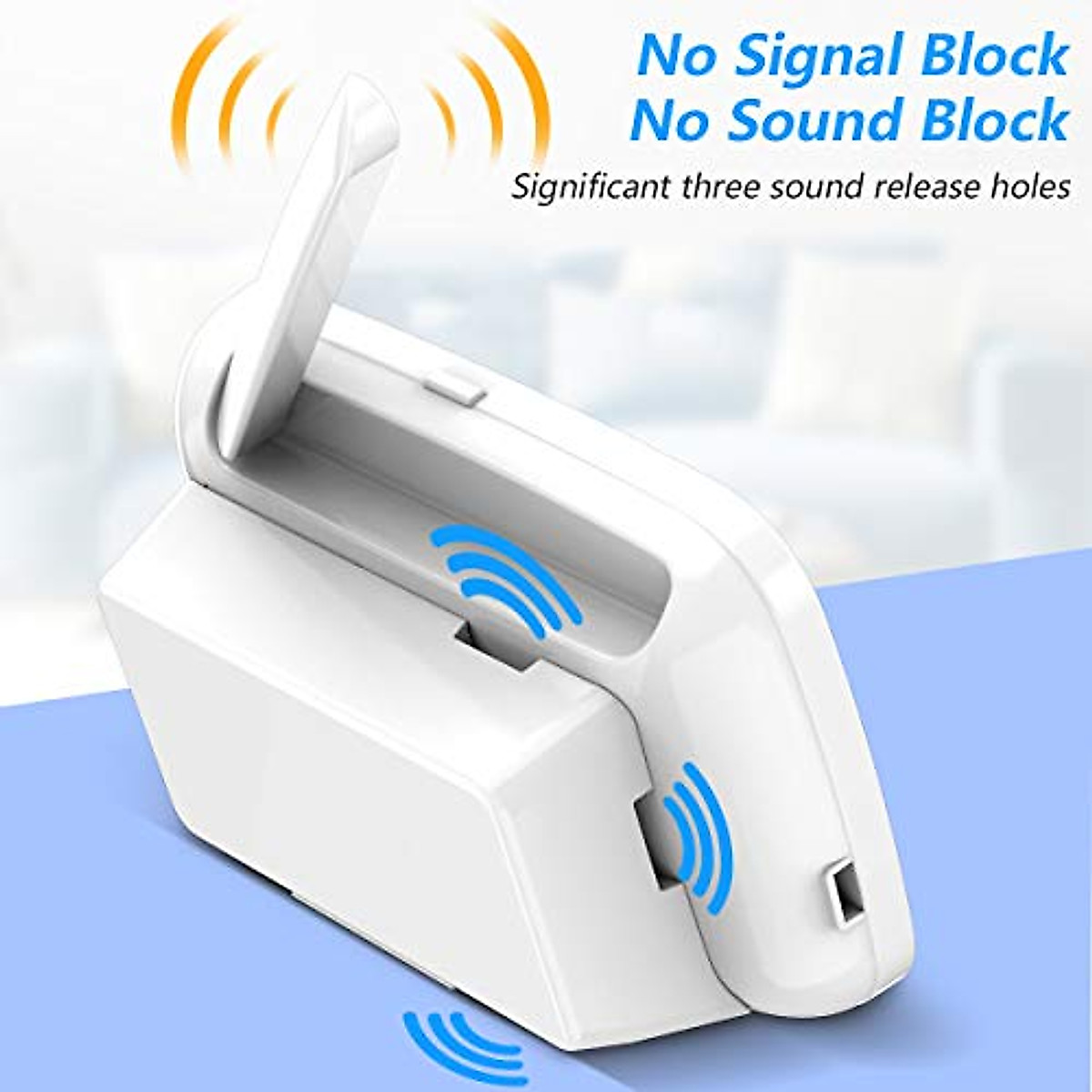 5000mAh Replacement Battery Mount Holder for Infant Optics DXR-8 Monitor