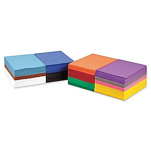 Prang (Formerly SunWorks) Construction Paper Sampler, 12 Assorted Colors, 9" x 12", 2,400 Sheets