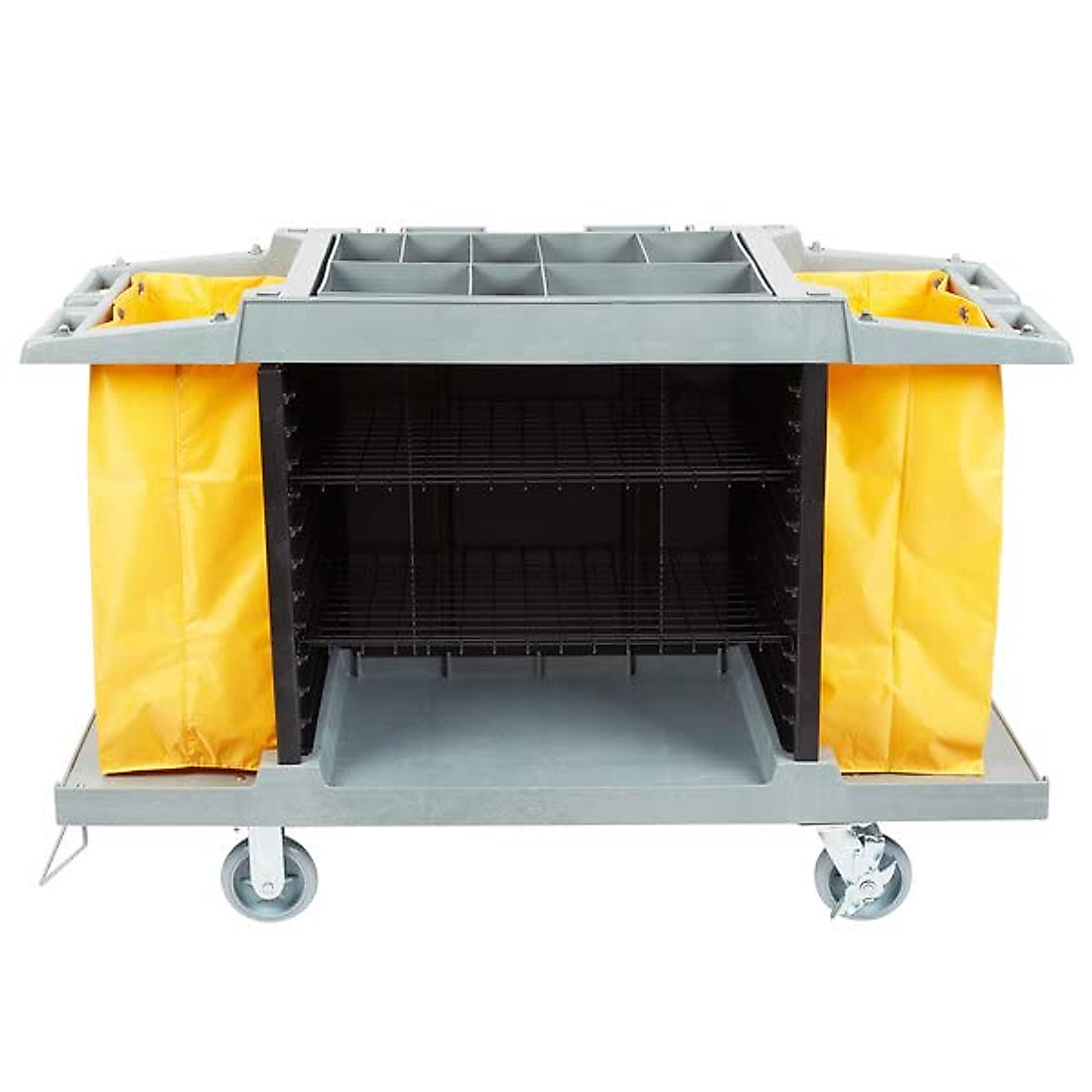 Krollen Industrial Hotel/Housekeeping Cart - Small Three Shelf