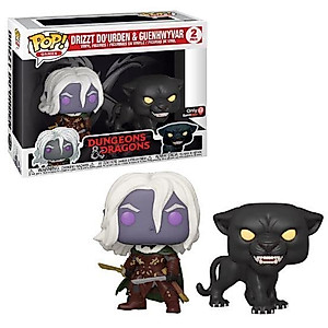 Funko POP! Games: Dungeons & Dragons - Drizzt Do'Urden with Guenhwyvar 2 Pack Exclusive [Sold Out!]