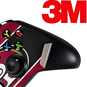 Skinit Decal Gaming Skin Compatible with Xbox One Controller - Officially Licensed NFL San Francisco 49ers Zone Block Design