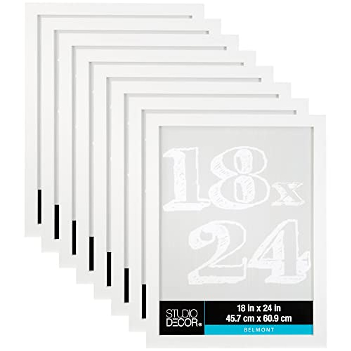 MICHAELS Bulk 8 Pack: White 18”; x 24”; Belmont Frame by Studio Décor®