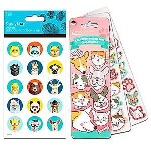 Lift A Flap Books Bundle for Kids, Toddlers, Babies ~ Lift A Flap Hidden Picture Books for Kids Featuring Words and Farm Animals with Stickers (Toddler Learning Books)