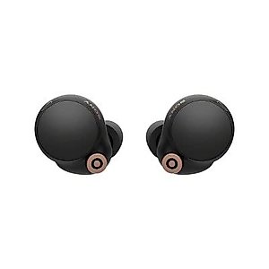 Sony WF-1000XM4 Noise Canceling Wireless Earbud Headphones - Black (Renewed)