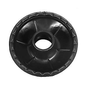 VGEBY 12Pcs Black Trekking Pole Basket Round Snow Ski Mud Basket Hiking Walking Stick Replacement Accessory Trekking Pole Baskets Ski Pole Basket Snow Baskets for Trekking Poles